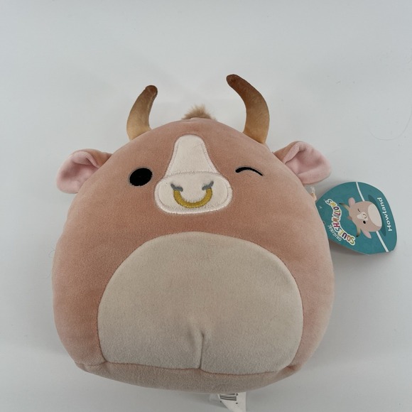 Squishmallows | Toys | Squishmallow 5 Howland The Peach Brahma Bull Cow ...